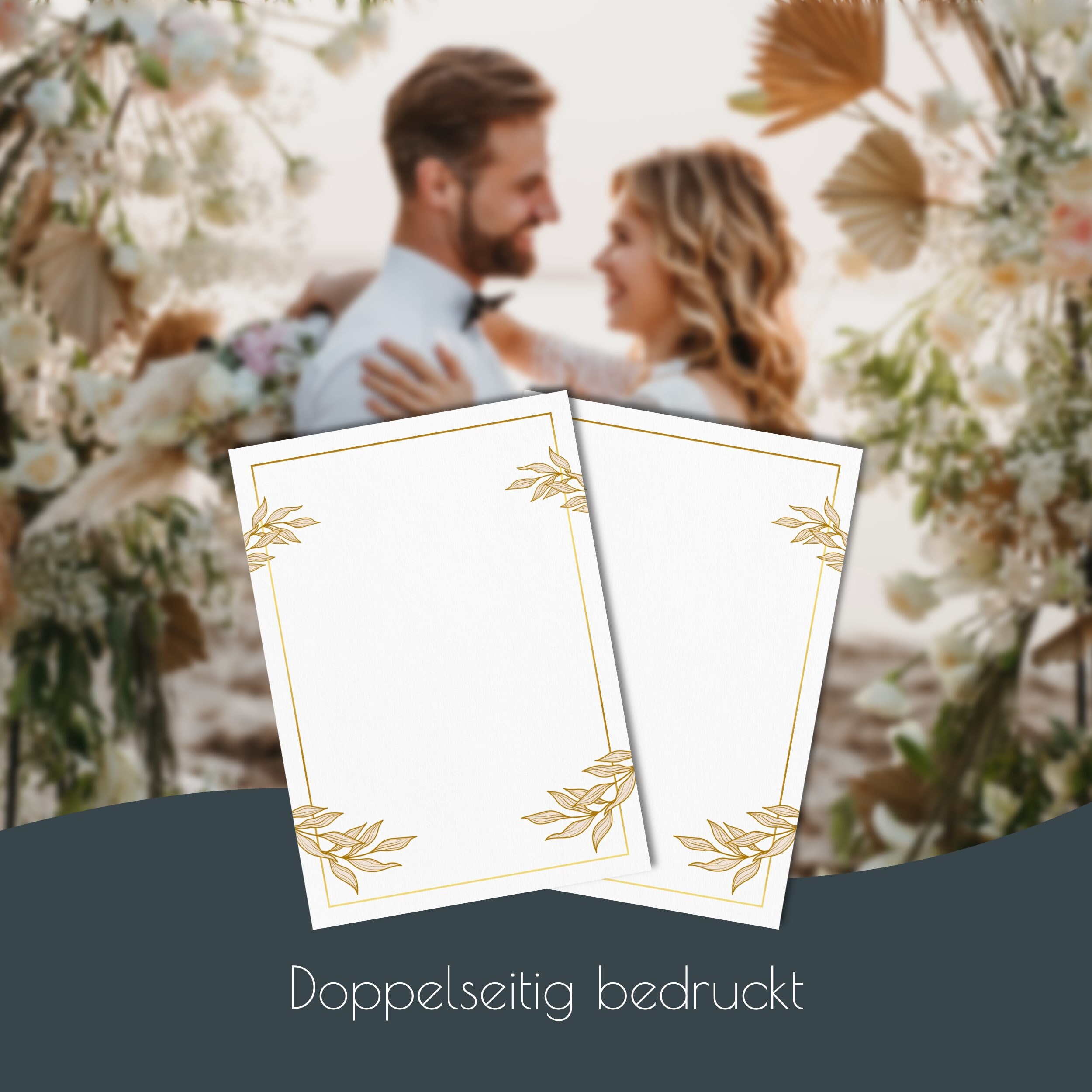 15 Blanko Menükarten in verschiedenen Designs DIN A5 - Individuell ...