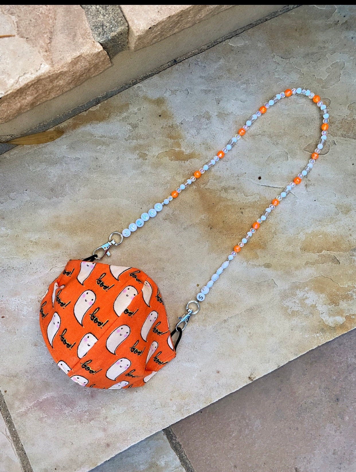 Spooky Mask Chain for Halloween - Etsy UK