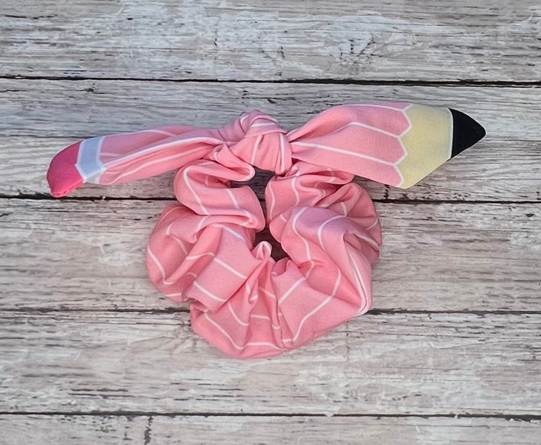 Pencil Scrunchie.| Back to School Scrunchie.| Teacher Scrunchie ...