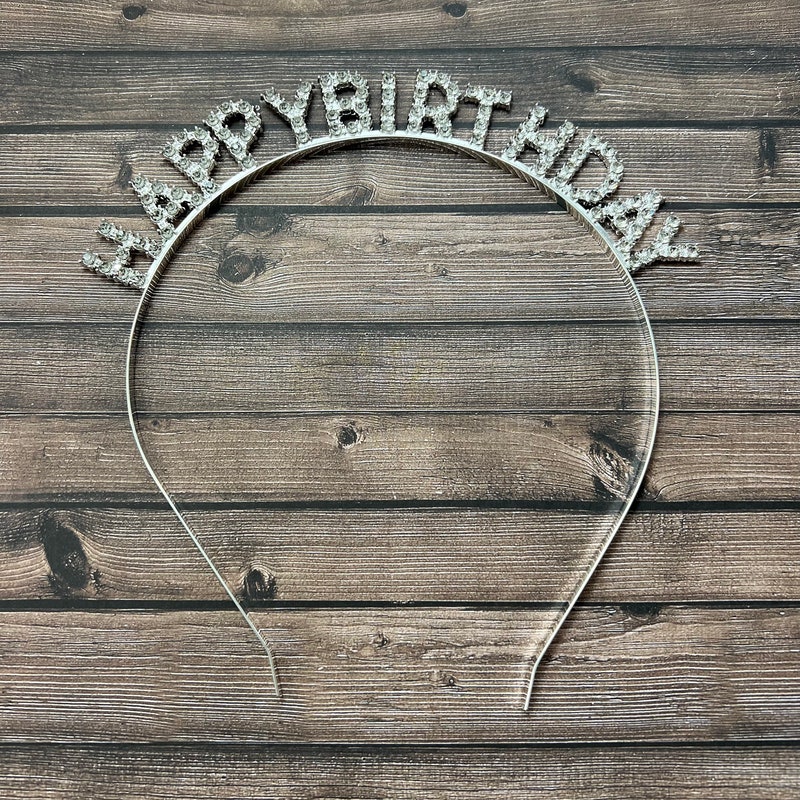 Birthday Headbands - Etsy