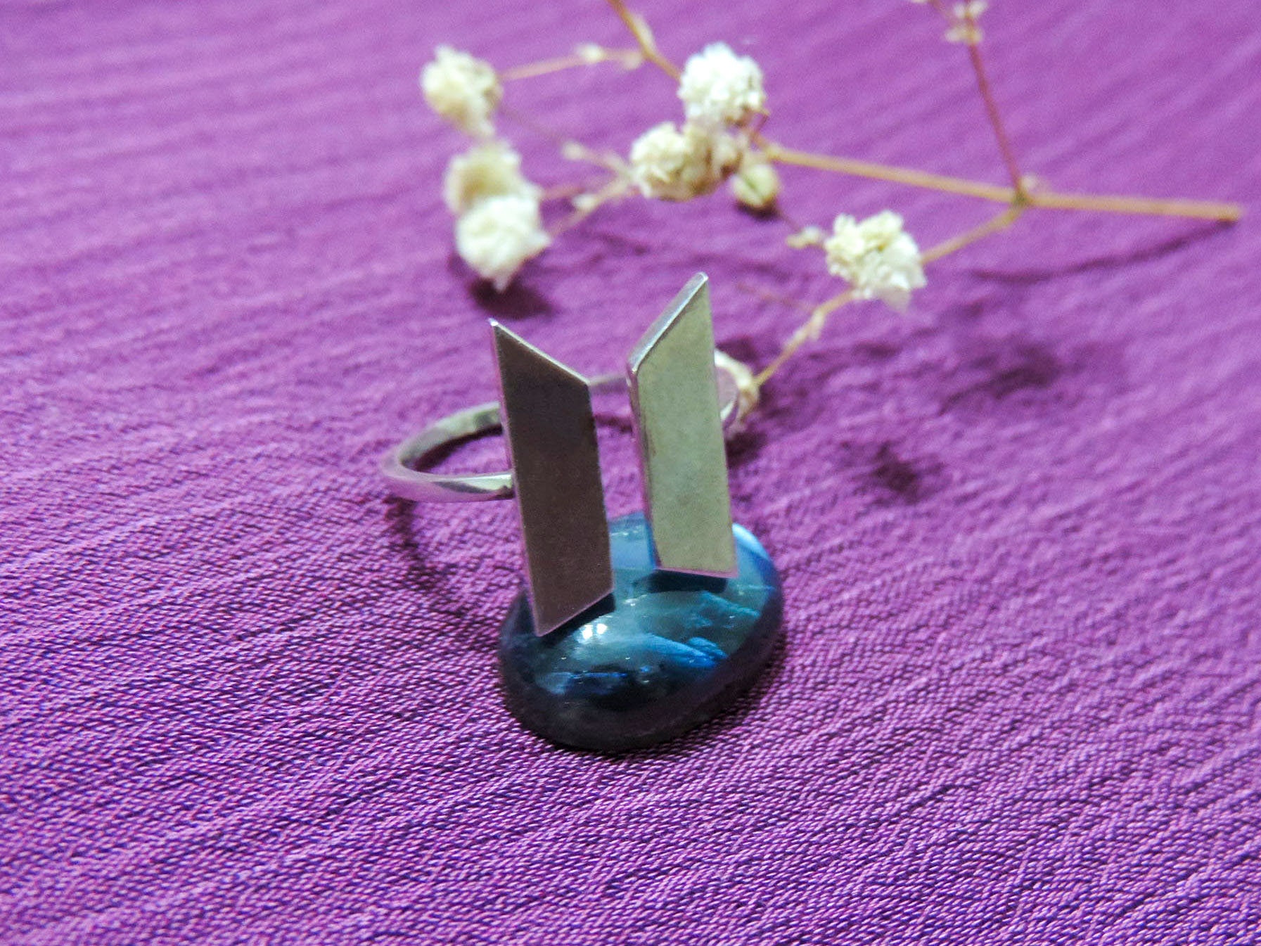 BTS Ring Kpop Sterling Silver by Purple Moon Jewellery - Etsy