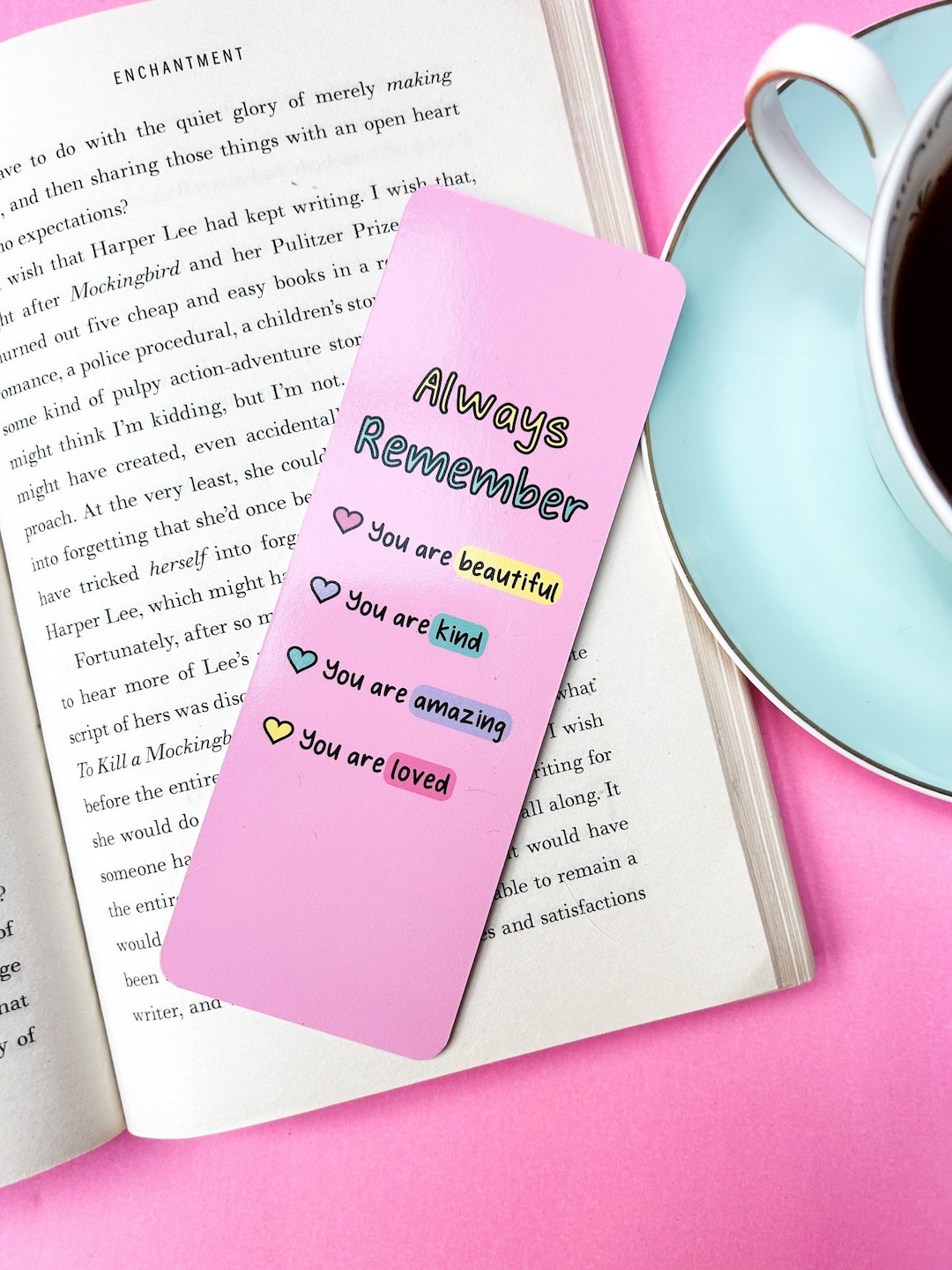 Always Remember Affirmation Bookmark | Mental Health Gift ...