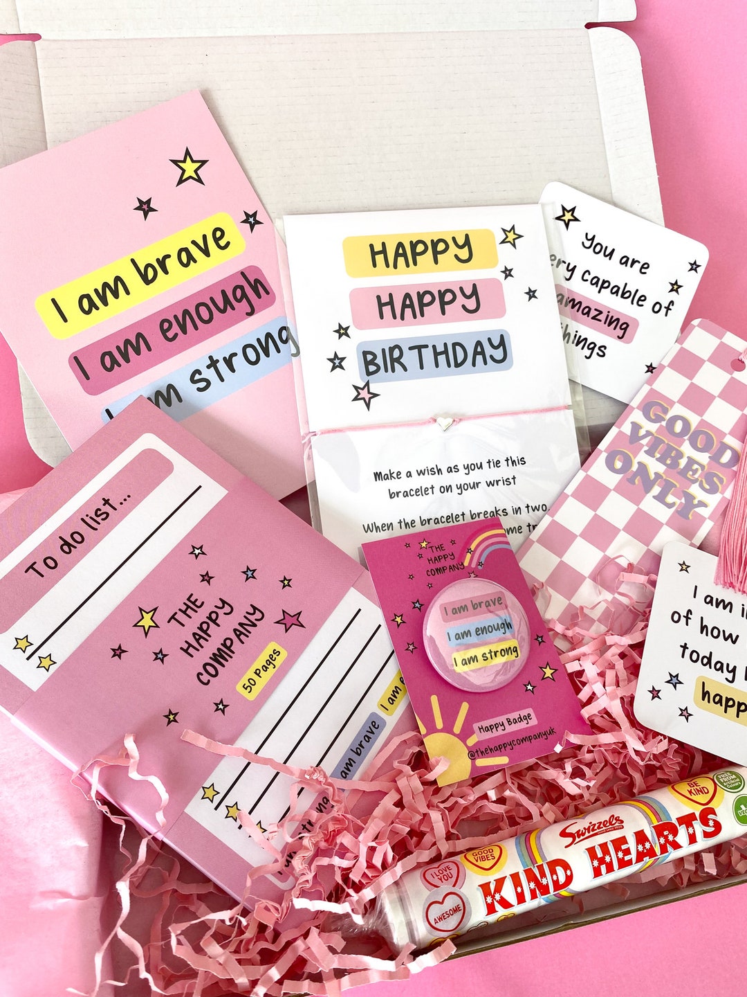 Happy Birthday Gift Box | Girls Birthday Hamper | Letter Box Gift ...