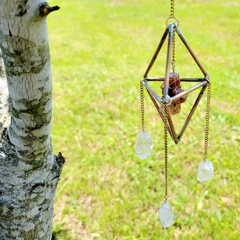 Hanging Crystal - Etsy