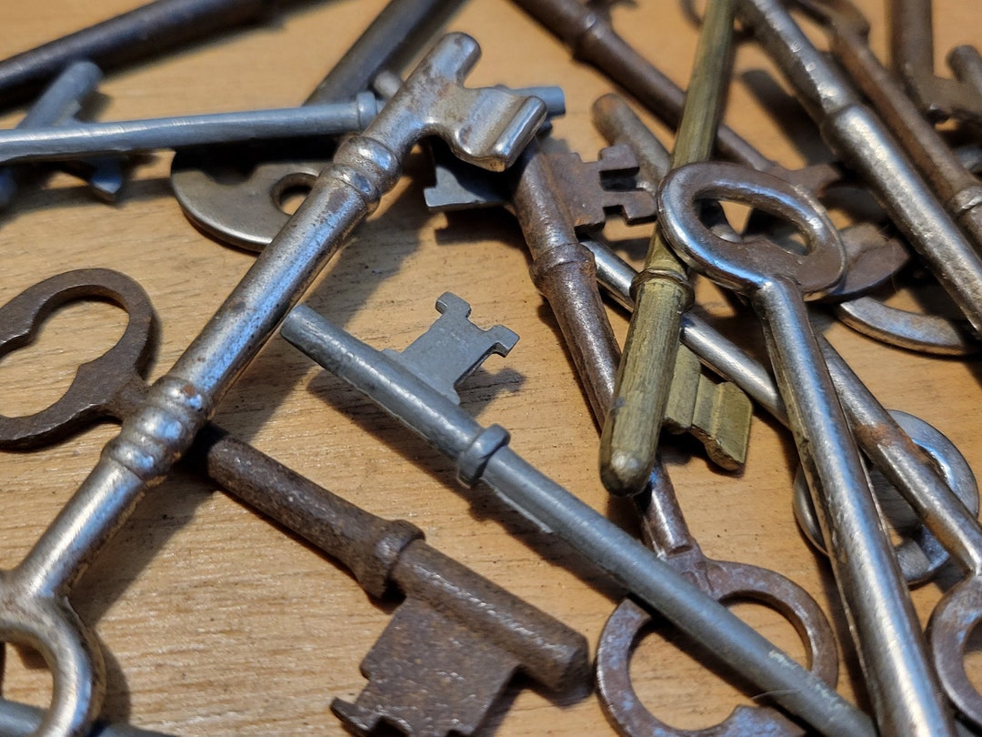 Vintage Skeleton Key, Authentic Bit Keys, Skeleton Keys - Etsy