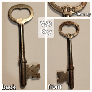 Skeleton Key Vintage Skeleton Key Authentic Bit Key Antique - Etsy