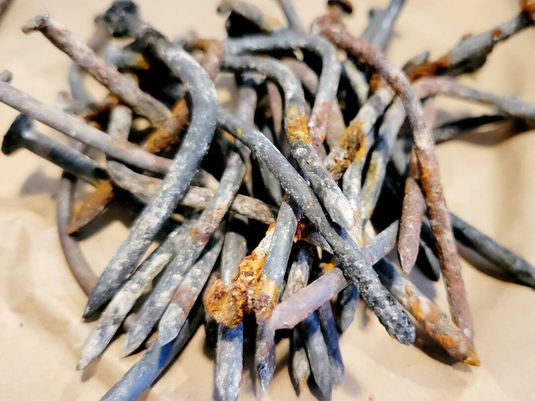 Rusty Nails Bent Rusty Nails for Spells Rusty Nail for Spell Rusty ...