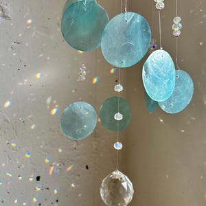 Wave Shell Sun Catcher | Wall Decor, Sun Catcher Prism, Rainbow Maker ...