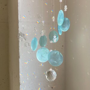 Wave Shell Sun Catcher | Wall Decor, Sun Catcher Prism, Rainbow Maker ...