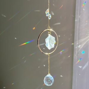 Shell Sparkling Sun Catcher Rainbow Maker, 3 Suncatchers, Holiday Gift ...