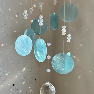 Wave Shell Sun Catcher | Wall Decor, Sun Catcher Prism, Rainbow Maker ...