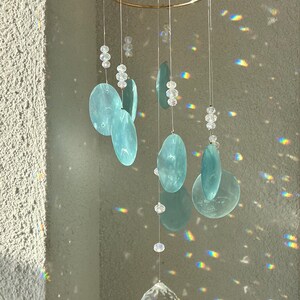 Wave Shell Sun Catcher | Wall Decor, Sun Catcher Prism, Rainbow Maker ...