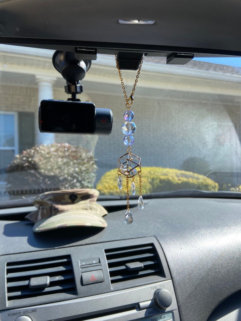 Crystal Prism Suncatcher Keychain | Rainbow Maker - Etsy