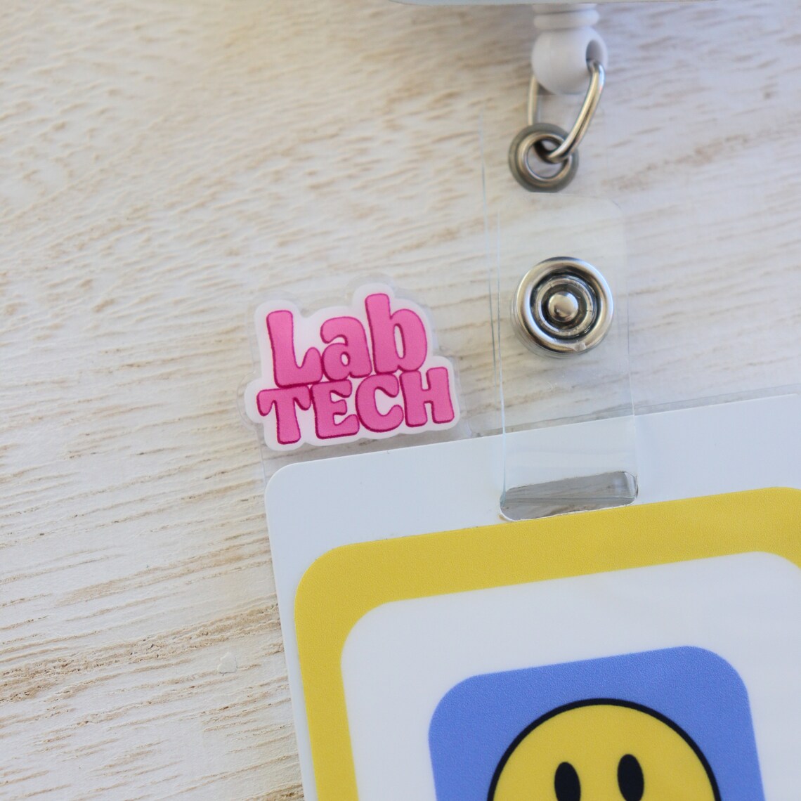 Badge Topper - Lab Tech - Gift ID Accessories ER Medical Nursing Flair ...