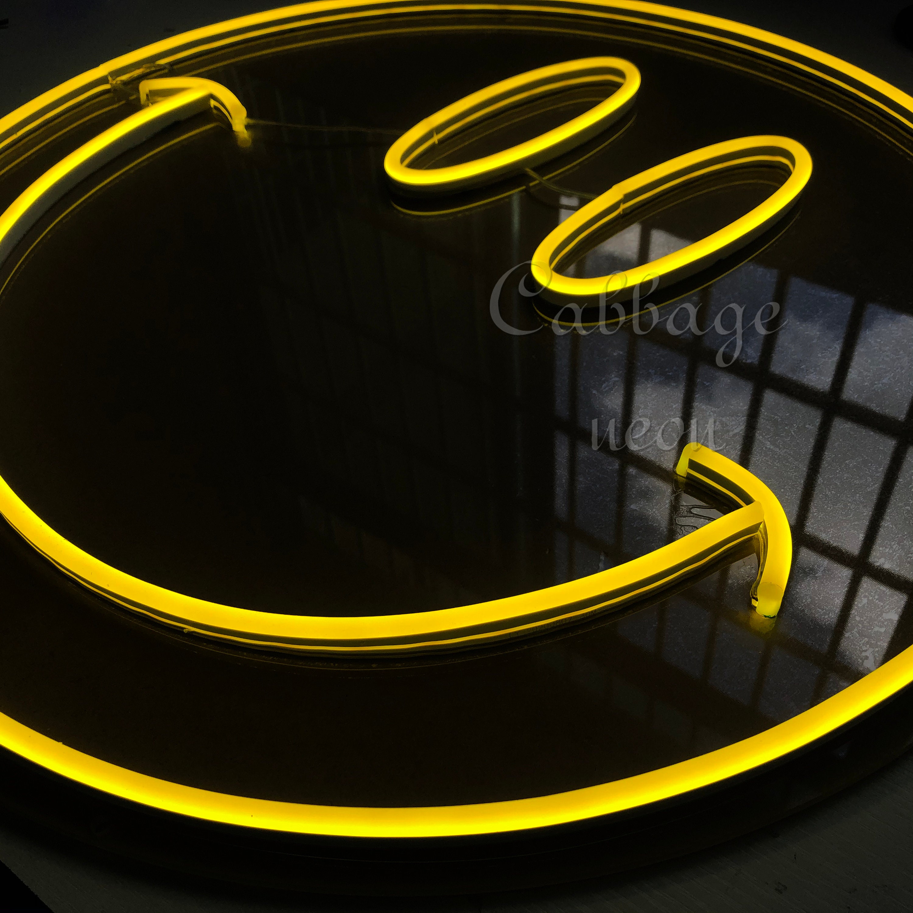 Neon Sign Custom Smiley Face Custom Neon Sign Face Neon Sign | Etsy