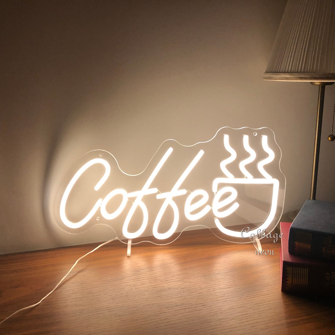 Coffee Shop Neon Sign Cocktails Neon Light Personalized Cafe - Etsy