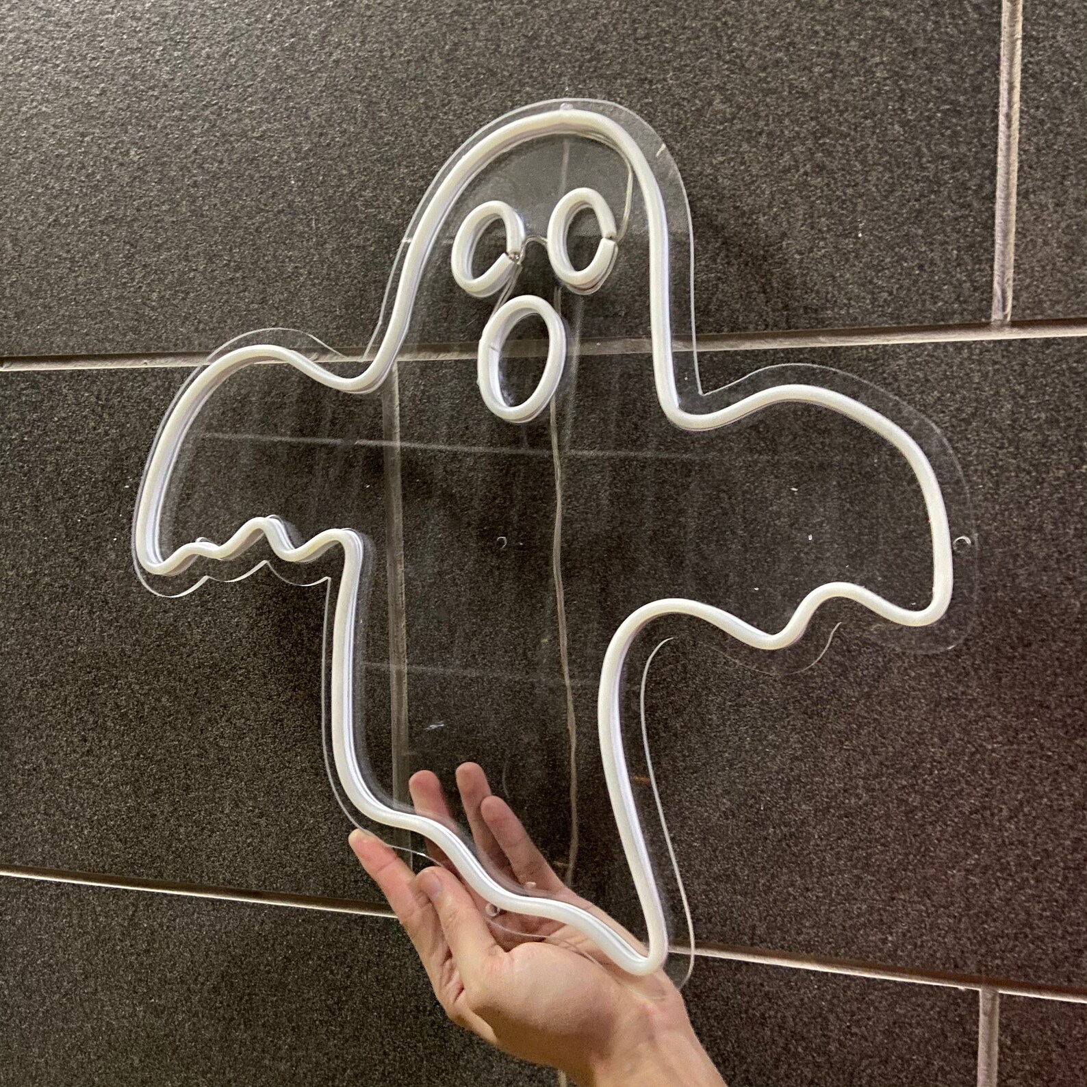 Ghost Neon Sign Custom Neon Sign Neon Sign Bedroom Neon | Etsy