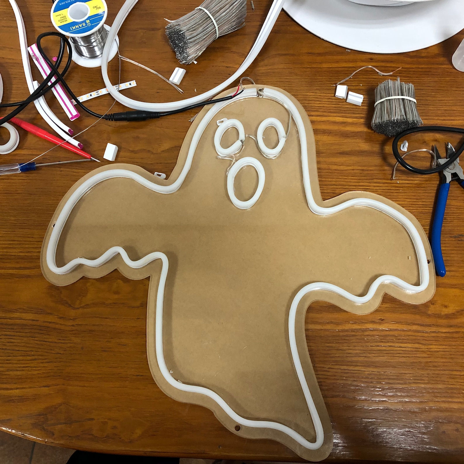 Ghost Neon Sign custom neon sign neon sign bedroom neon | Etsy