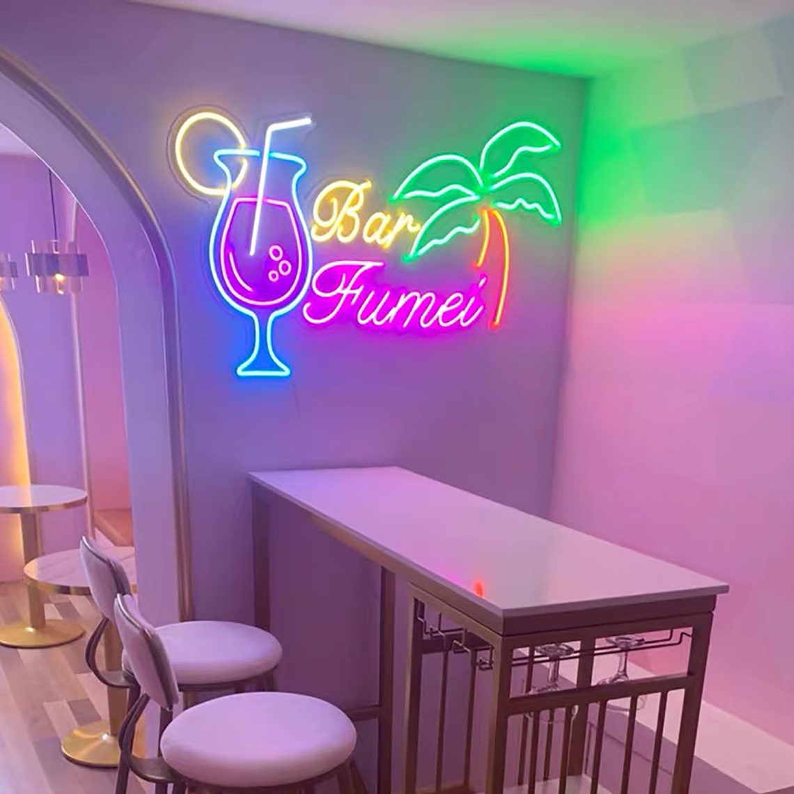 Custom Led Neon Sign/ Neon Sing/ Wall Sign Décor/ Personalized - Etsy