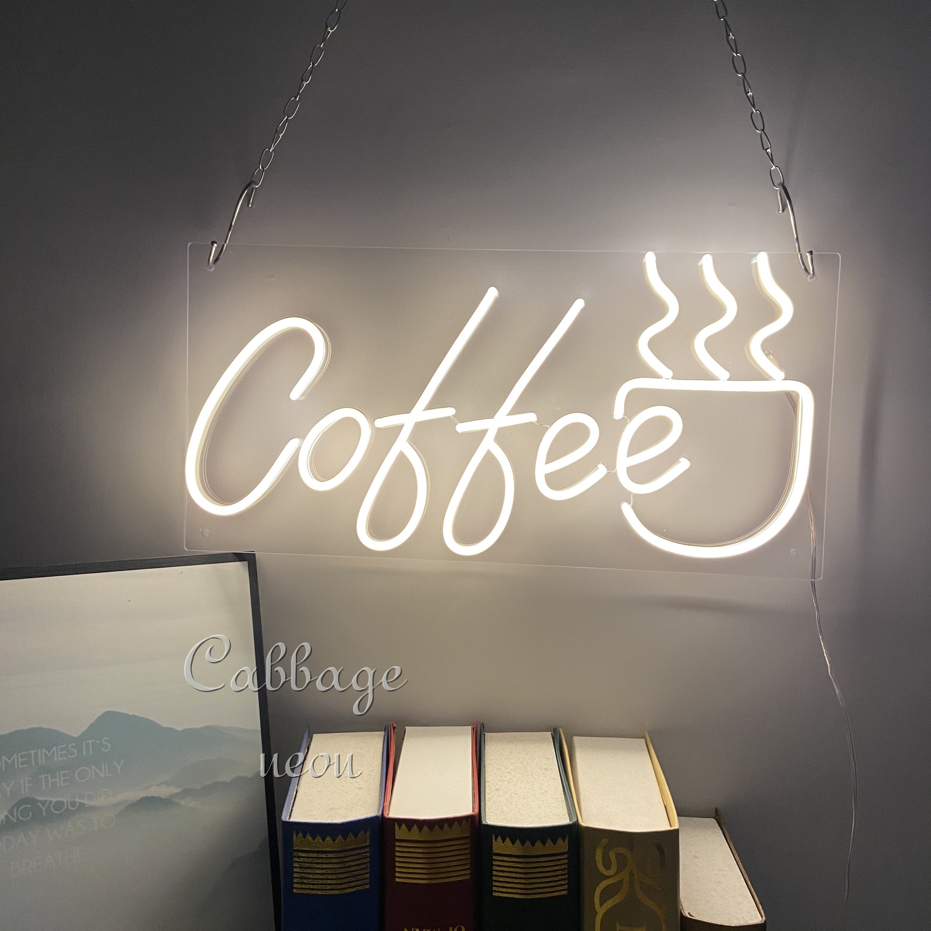 Coffee Shop Neon Sign Cocktails Neon Light Sign Bar - Etsy