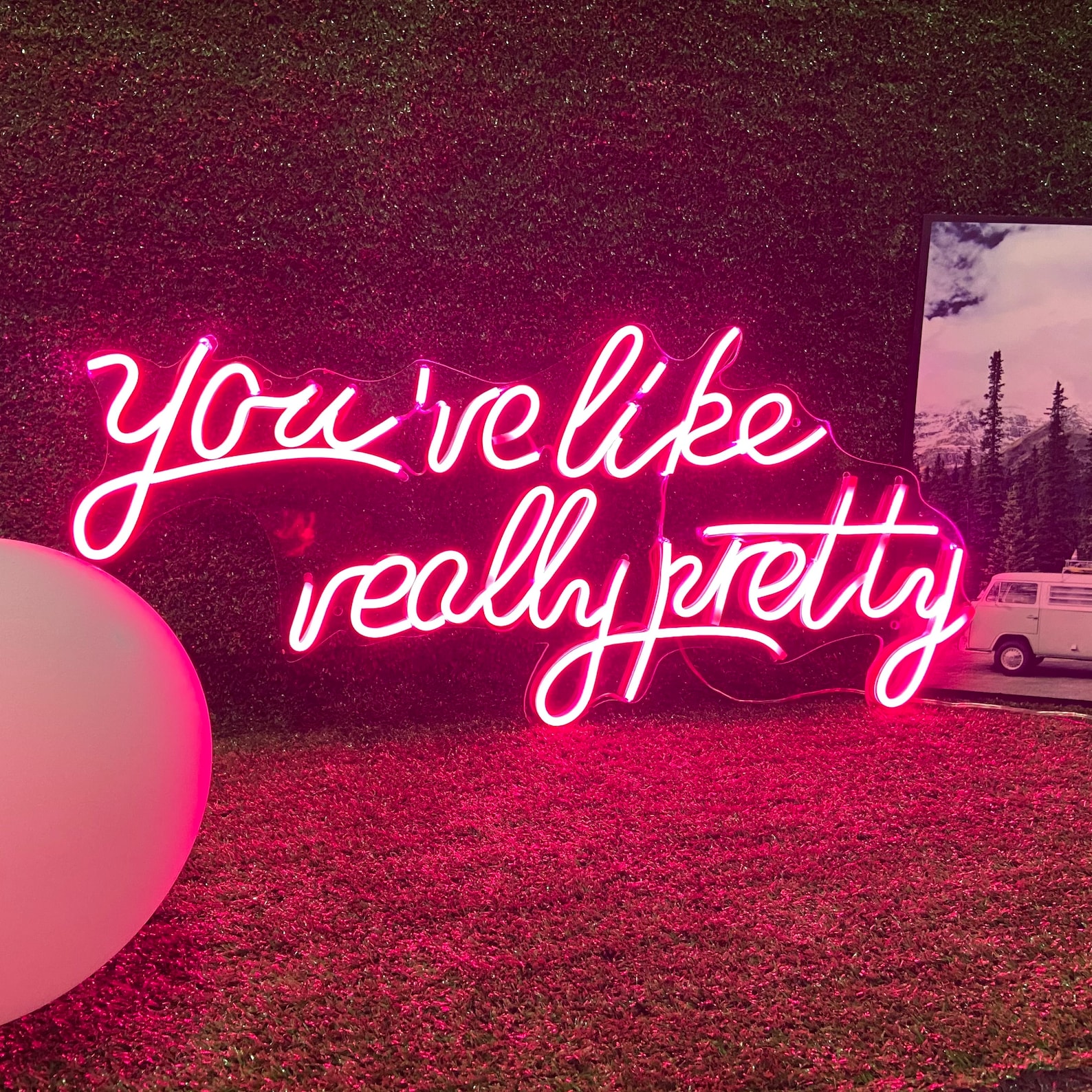 You're Like Really Pretty Neon Signs Pink Neon Light | Etsy