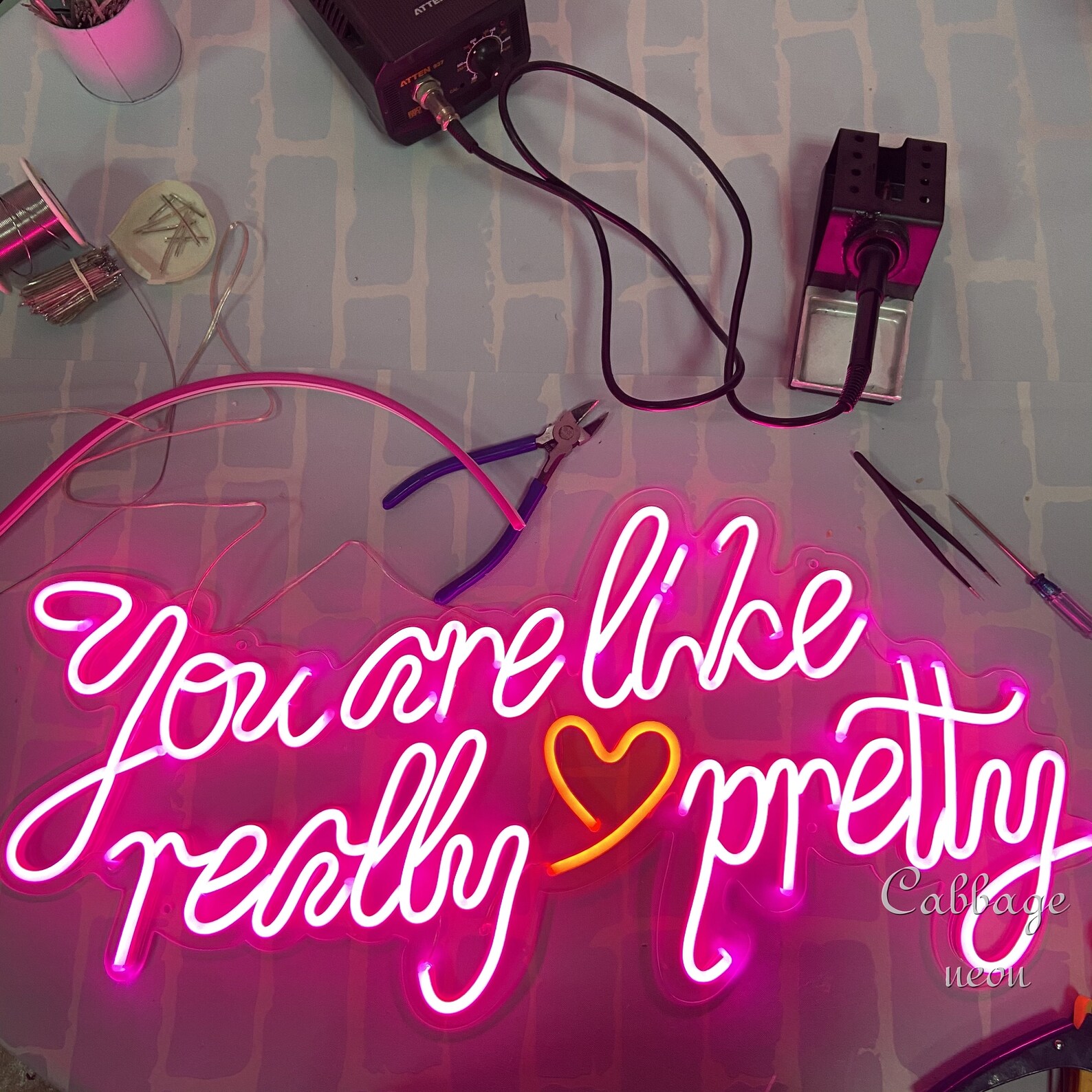 You Are Like Really Pretty Neon Sign Custom Neon Light Sign - Etsy
