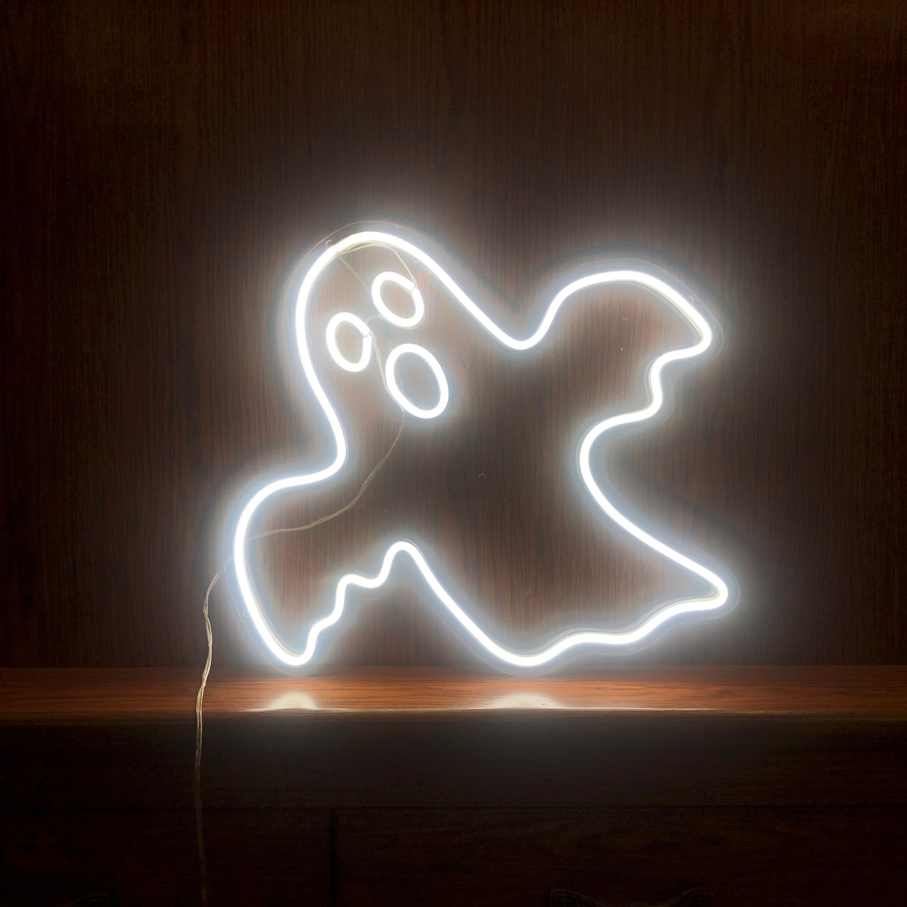 Ghost Neon Sign custom neon sign neon sign bedroom neon | Etsy