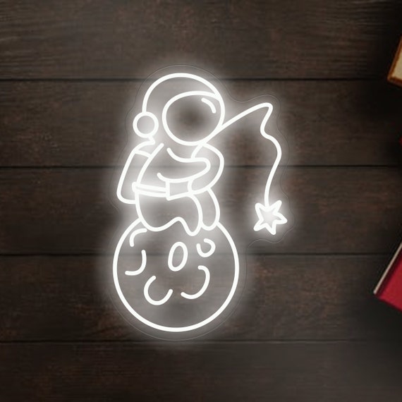 Astronaut Neon Sign LED Neon Sign Custom Space Gifts for - Etsy
