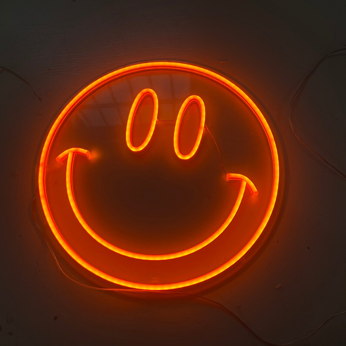 Neon Sign Custom Smiley Face Custom Neon Sign Face Neon Sign | Etsy