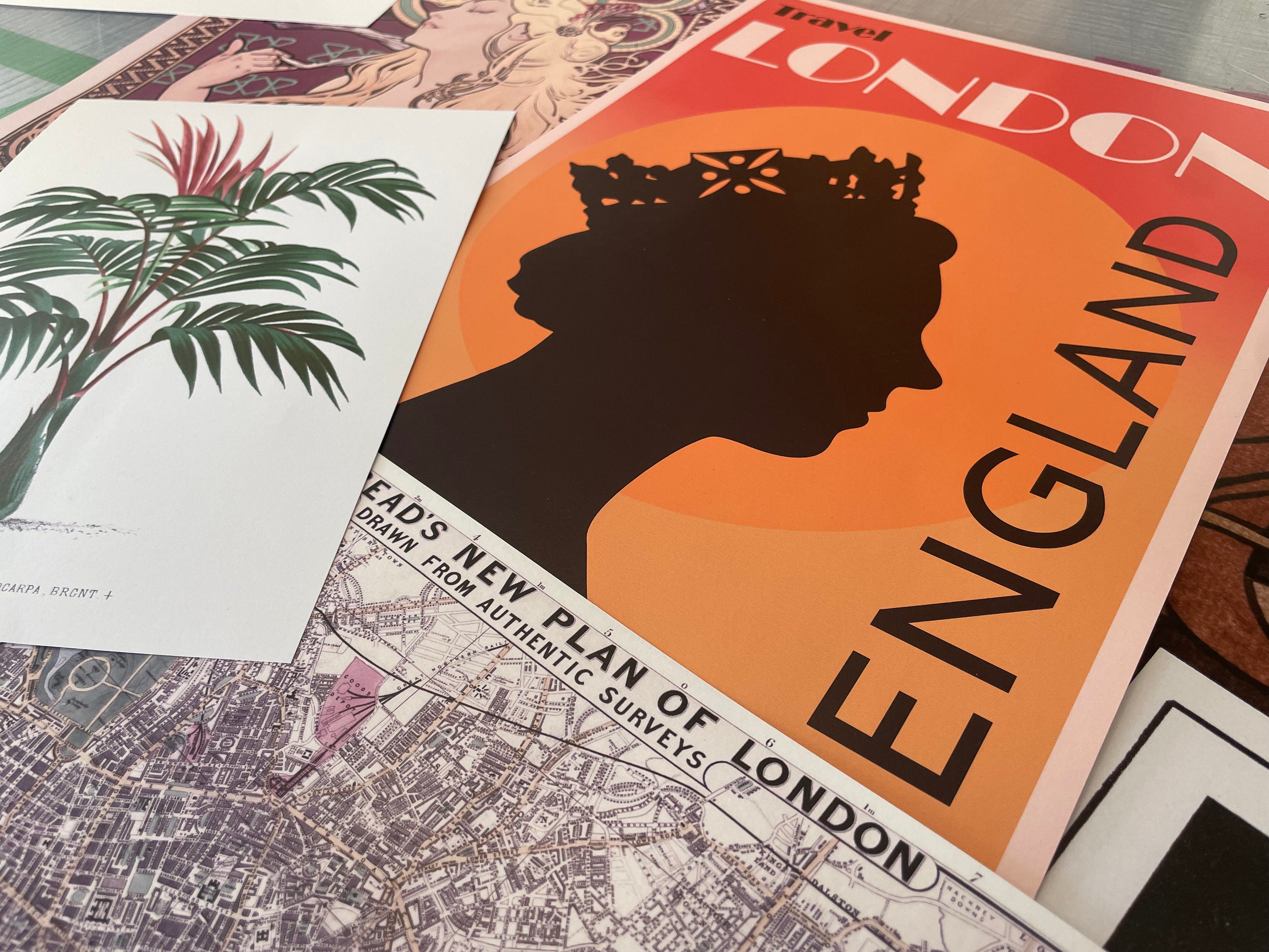 Vintage Wall Art of Print Carousel Horse 19351942 by Unknown American ...