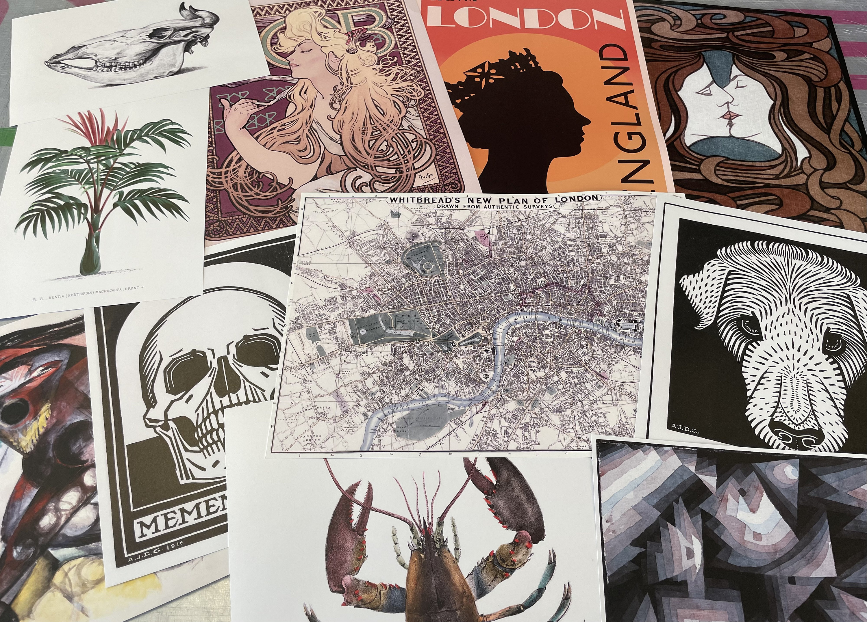 Vintage Wall Art of Print Carousel Horse 19351942 by Unknown American ...