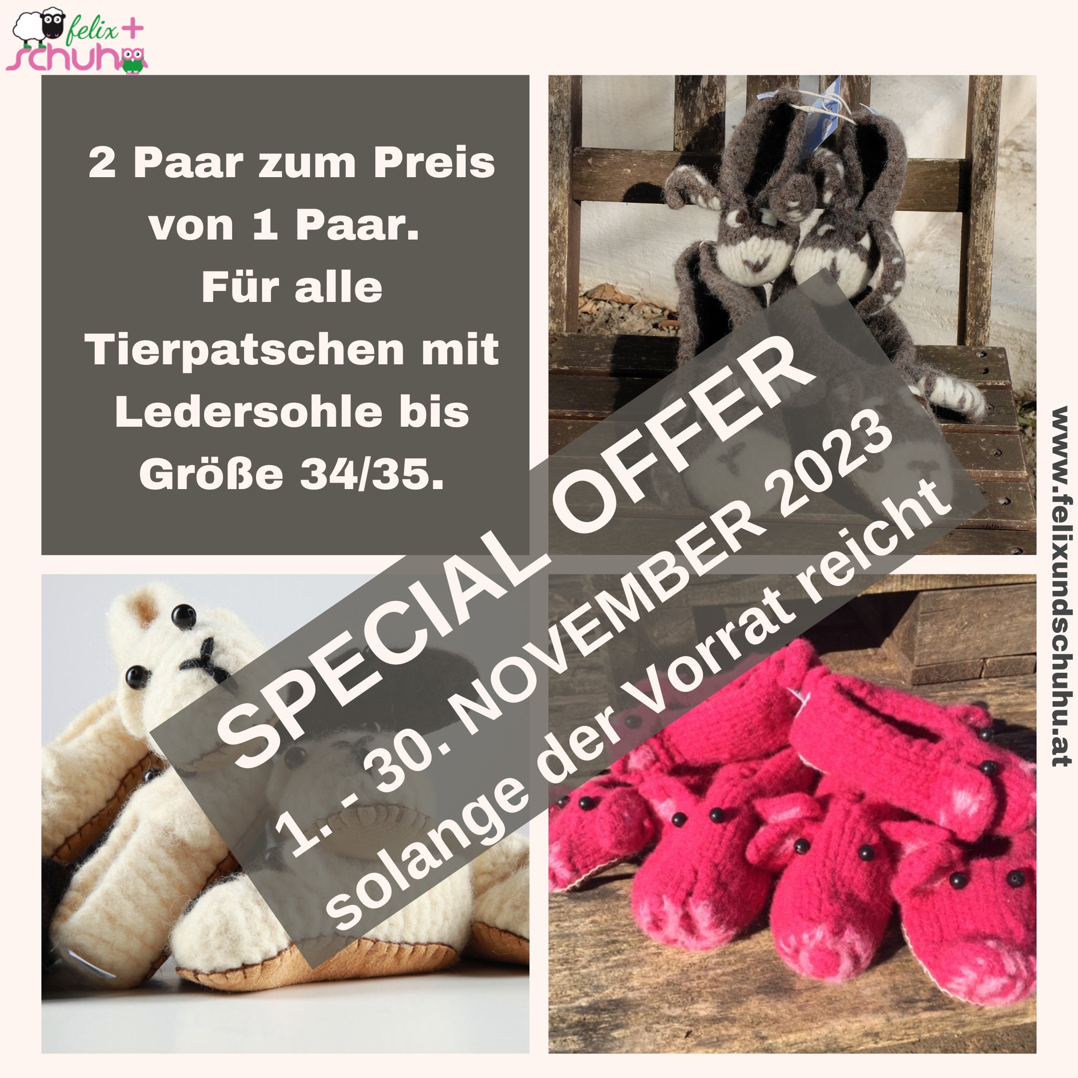 Funny Bunny Slippers Handmade in Austria Are Felted Perfect Gift for ...