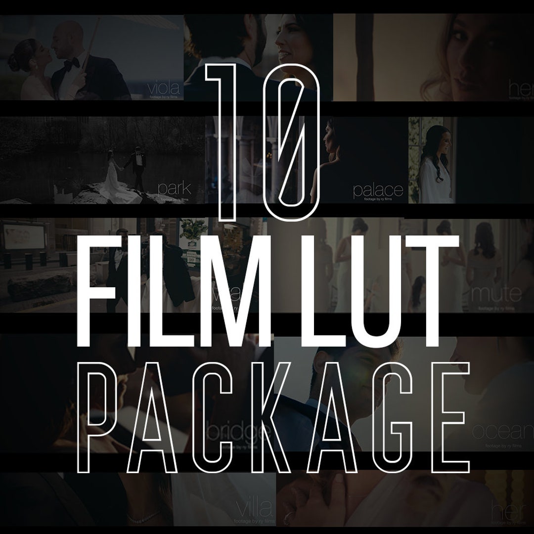 Film Luts - 10 Film Luts Package - Etsy