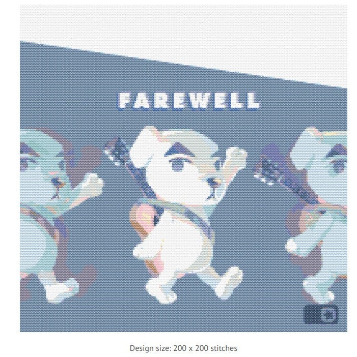 Farewell Album Art Cross Stitch Pattern - Etsy