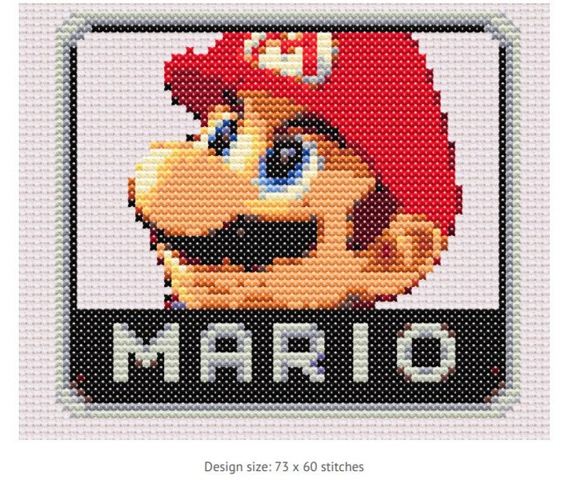Super Smash Bros Mele Character Selection Cross Stitch Pattern - Etsy