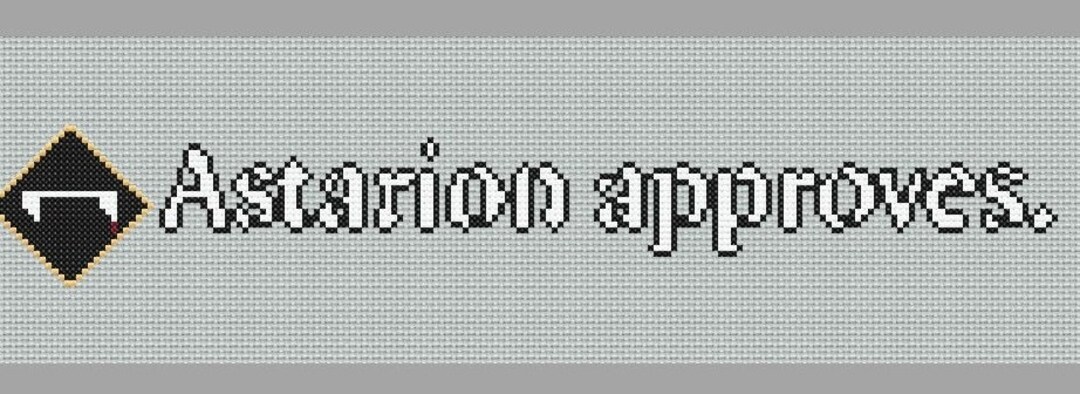 Astarion Approves Cross Stitch Pattern - Etsy