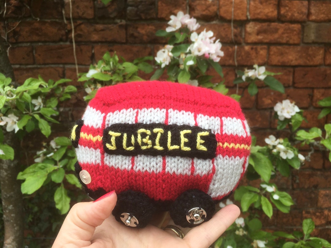 Mini London Jubilee Bus Knitting Pattern - Etsy