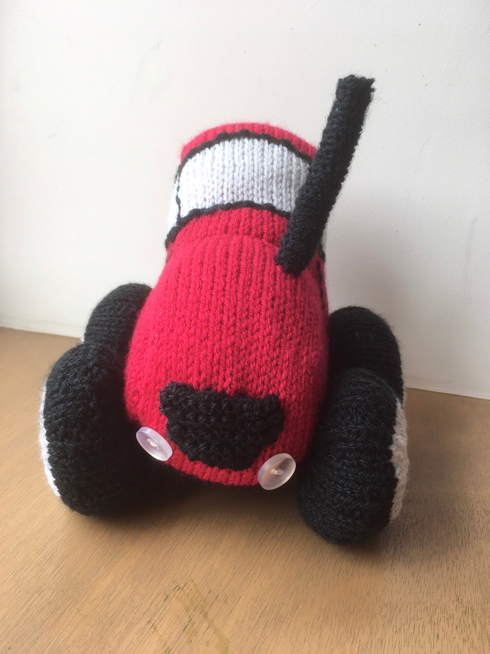 Tractor - Knitting Pattern - Etsy