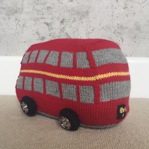 London Bus - Knitting Pattern - Etsy