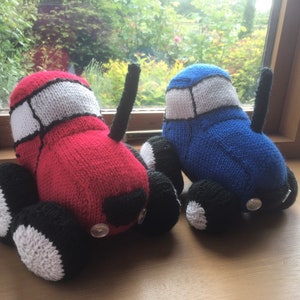 Tractor - Knitting Pattern - Etsy