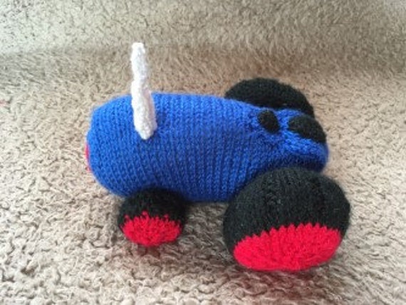 Vintage Tractor Knitting Pattern - Etsy