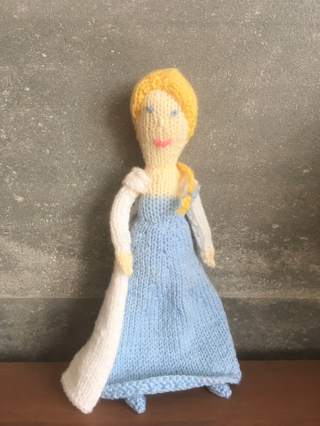 Princess Elsa Knitted Doll - Knitting Pattern - Etsy
