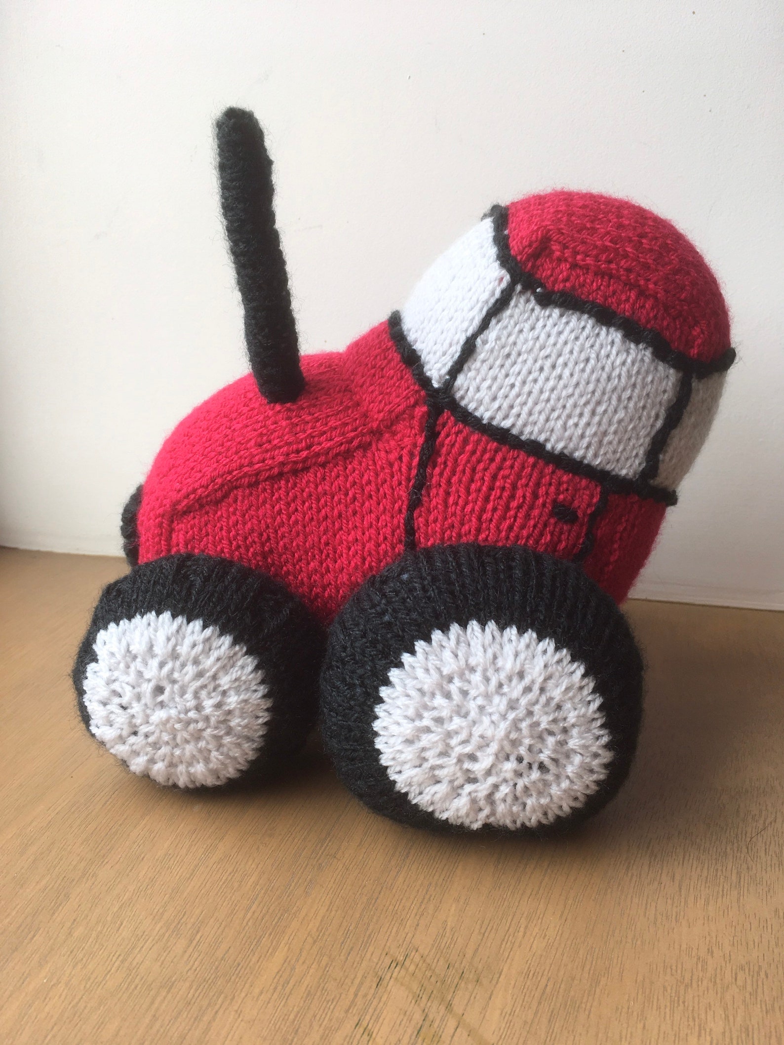 Tractor - Knitting Pattern - Etsy