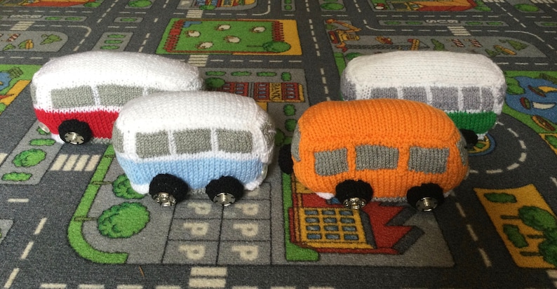 Campervans by Campergran - Knitting Pattern - Etsy