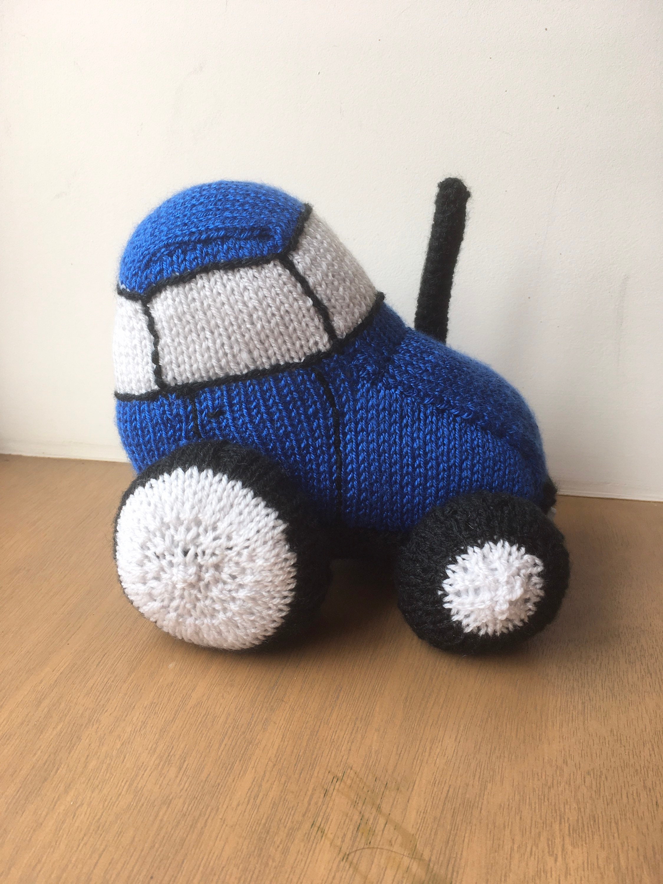 Tractor - Knitting Pattern - Etsy