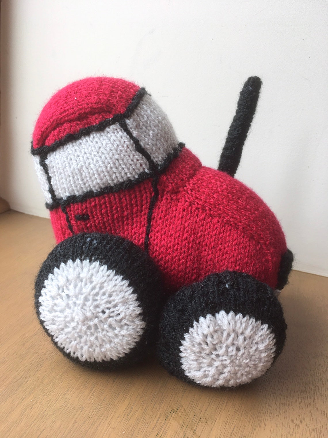 Tractor - Knitting Pattern - Etsy