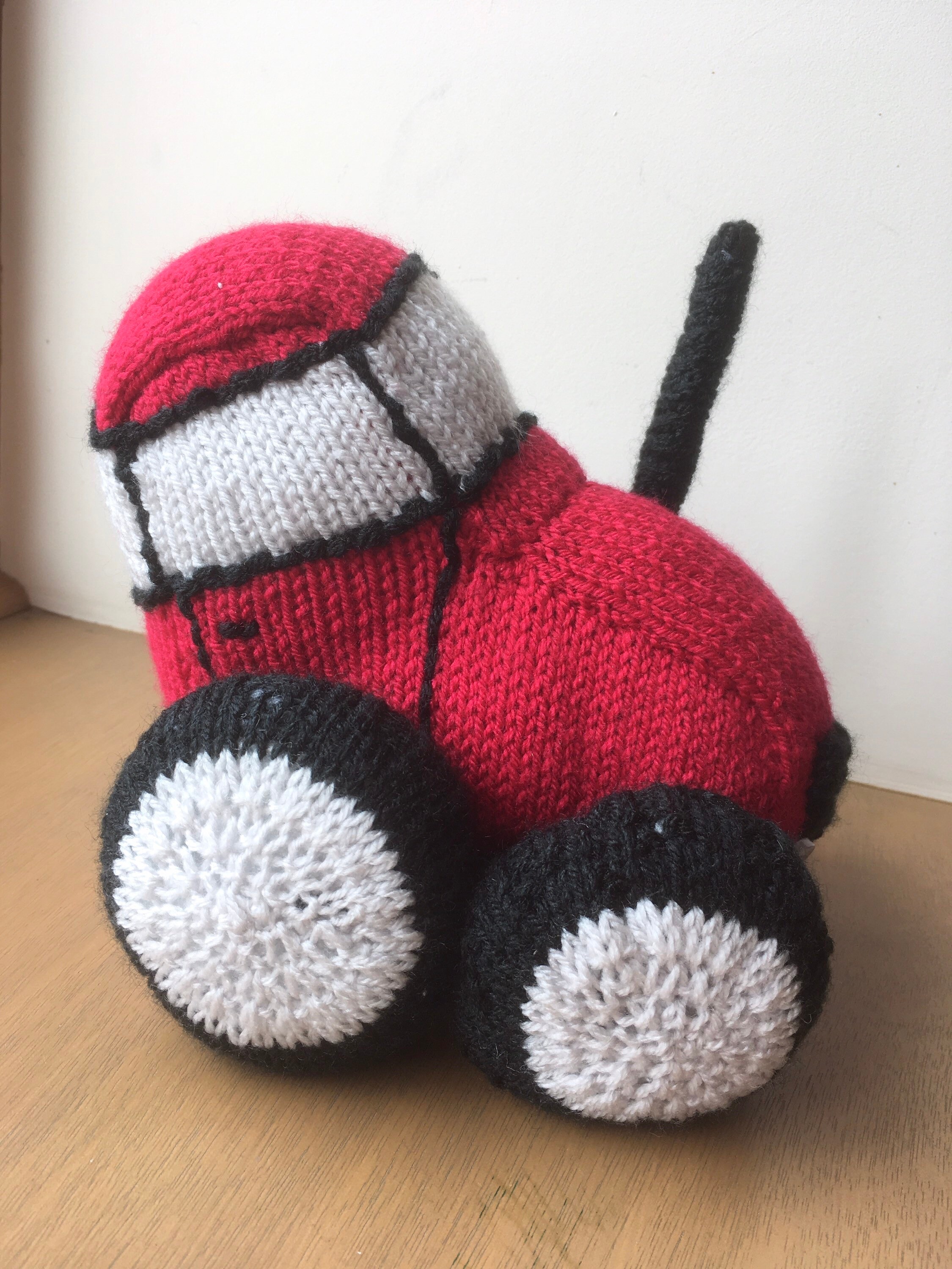 Tractor - Knitting Pattern - Etsy