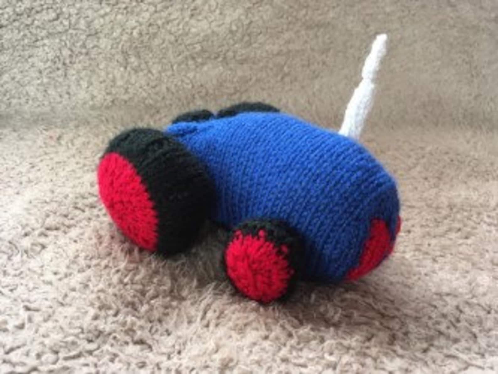 Vintage Tractor - Knitting Pattern - Etsy