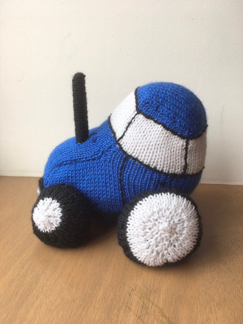 Tractor - Knitting Pattern - Etsy