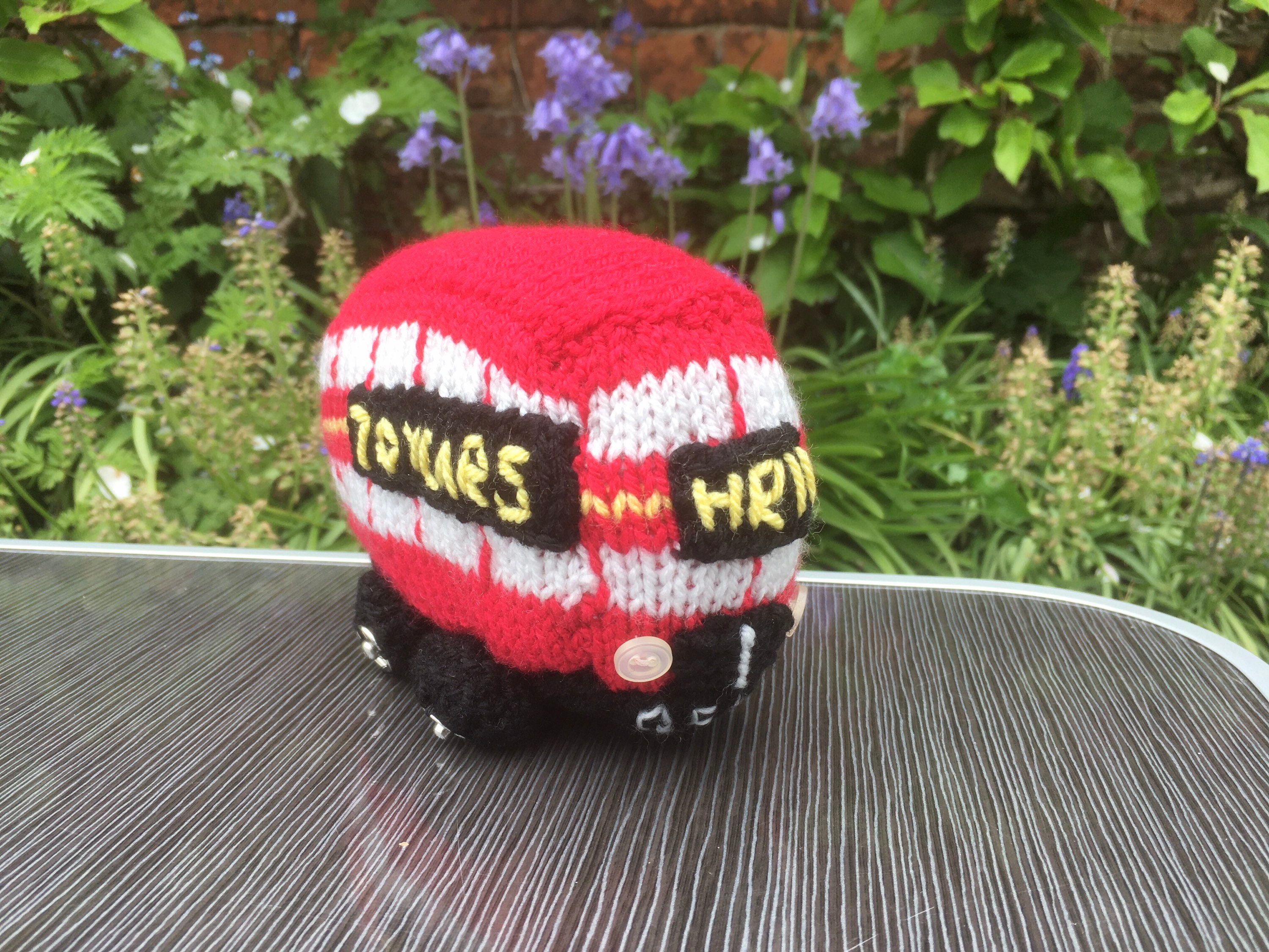 Mini London Jubilee Bus Knitting Pattern - Etsy